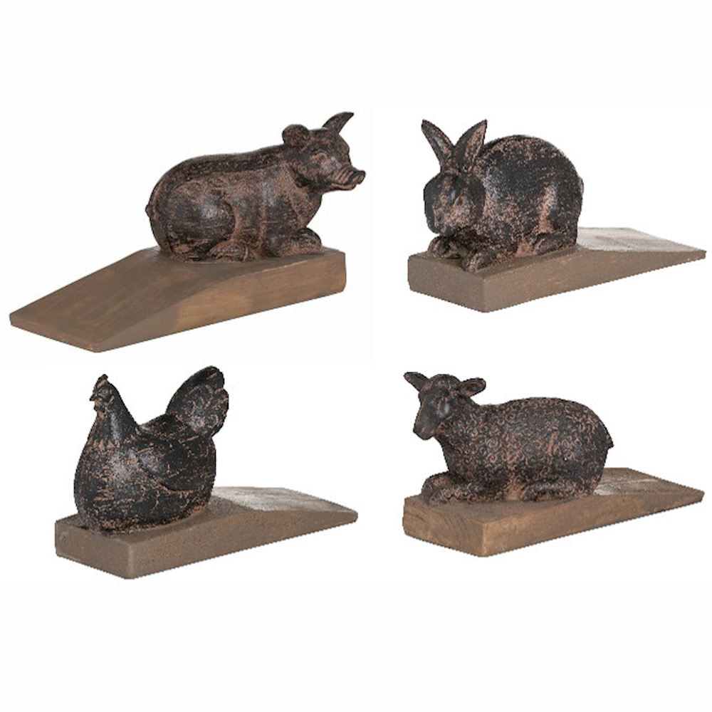 Fern Cottage Animal Door Stop - Foy and Company