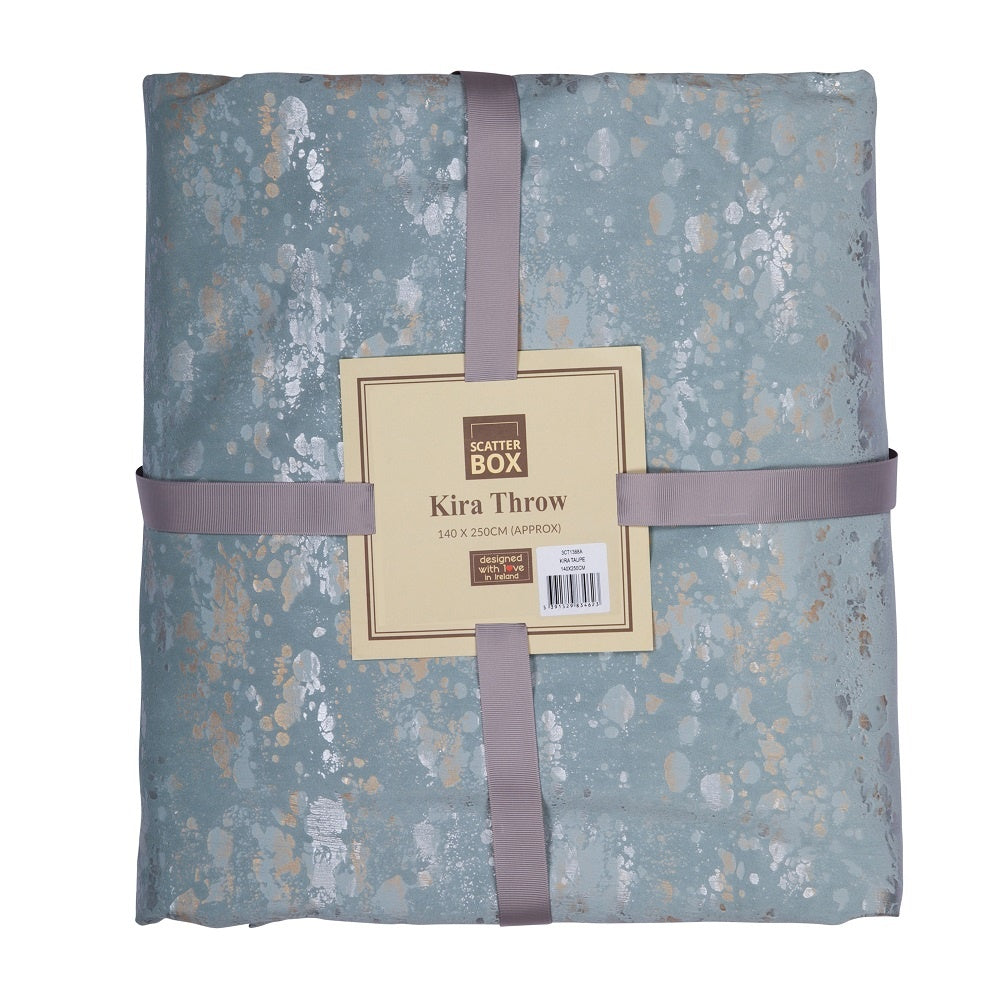 Scatterbox Kira Throw Cloud Blue - Foy and Company