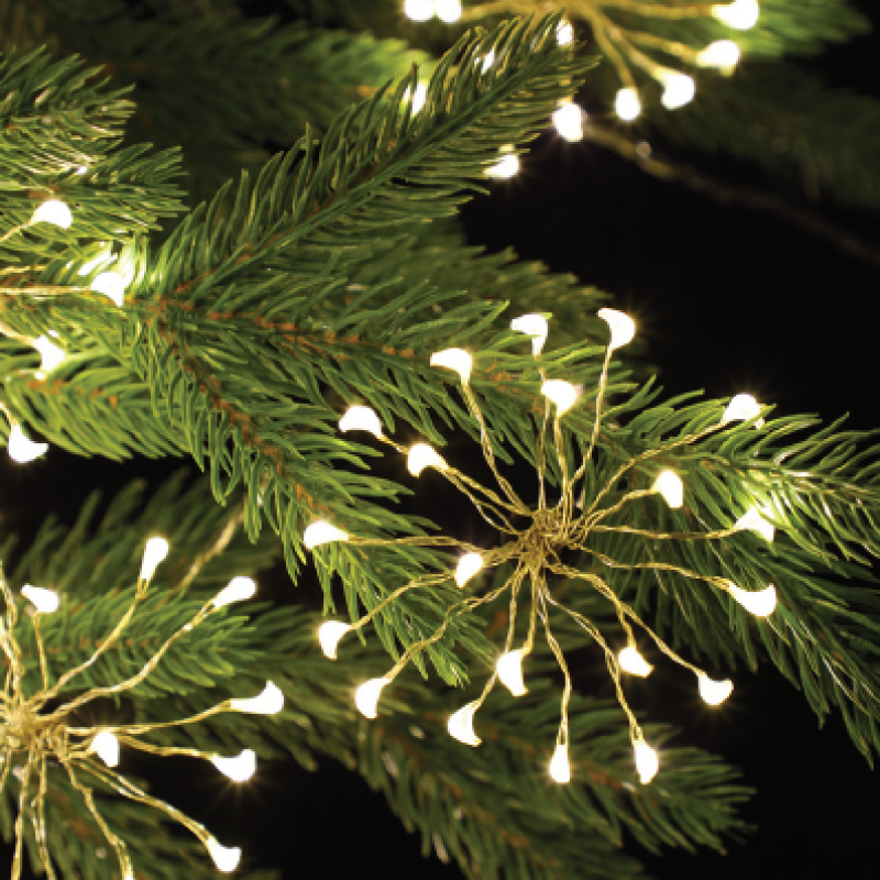 10 Mini Warm White Firework String Lights - 200 LEDS - Foy and Company