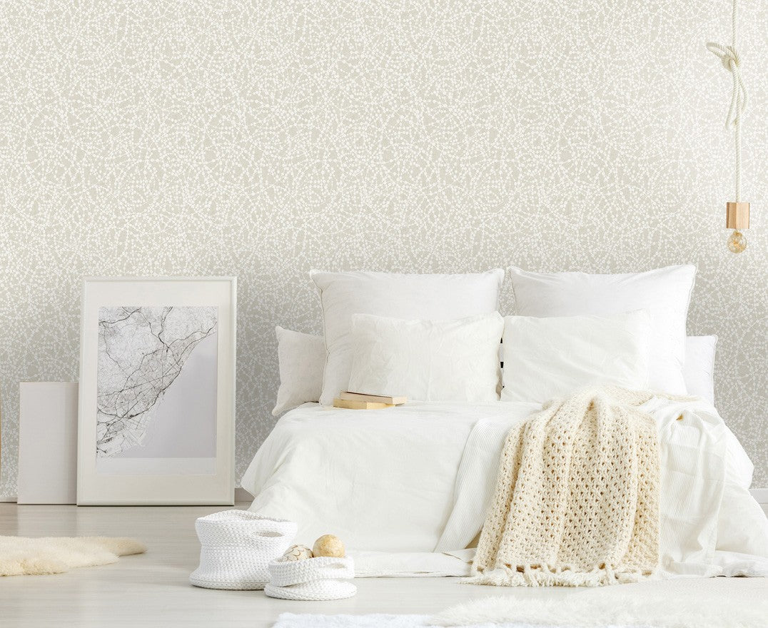 Eclipse Cream Wallpaper - Default Title - Foy and Company