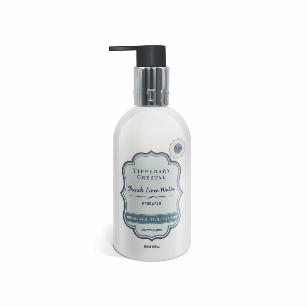 Tipperary Crystal Antibacterial Hand Wash French Linen Water - Foy and ...