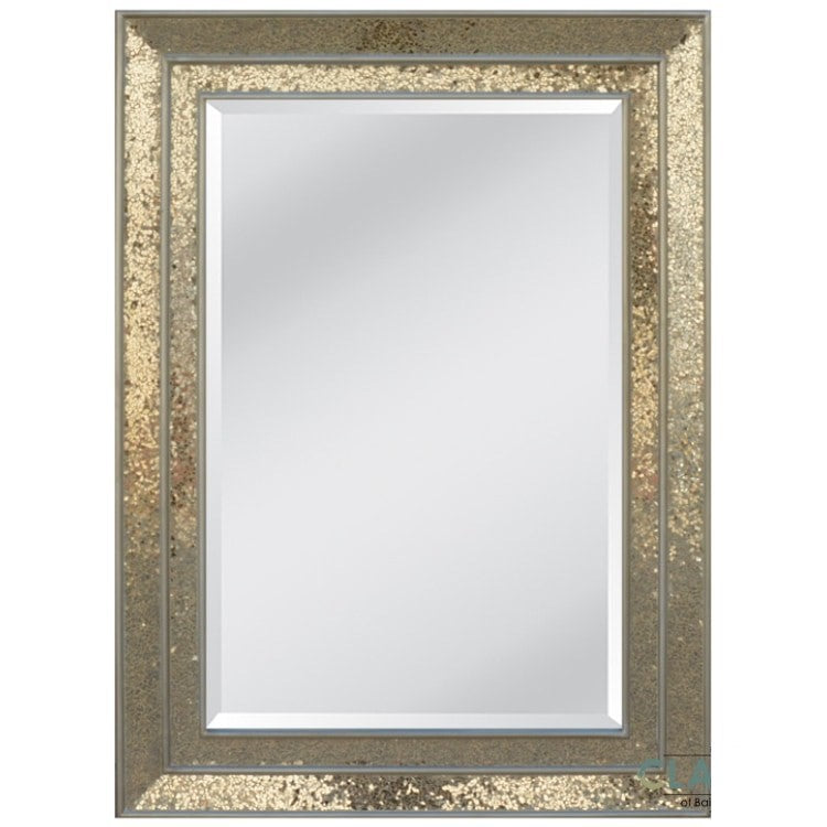 Orla Champagne Wall Mirror 80 x 110 cm - Foy and Company