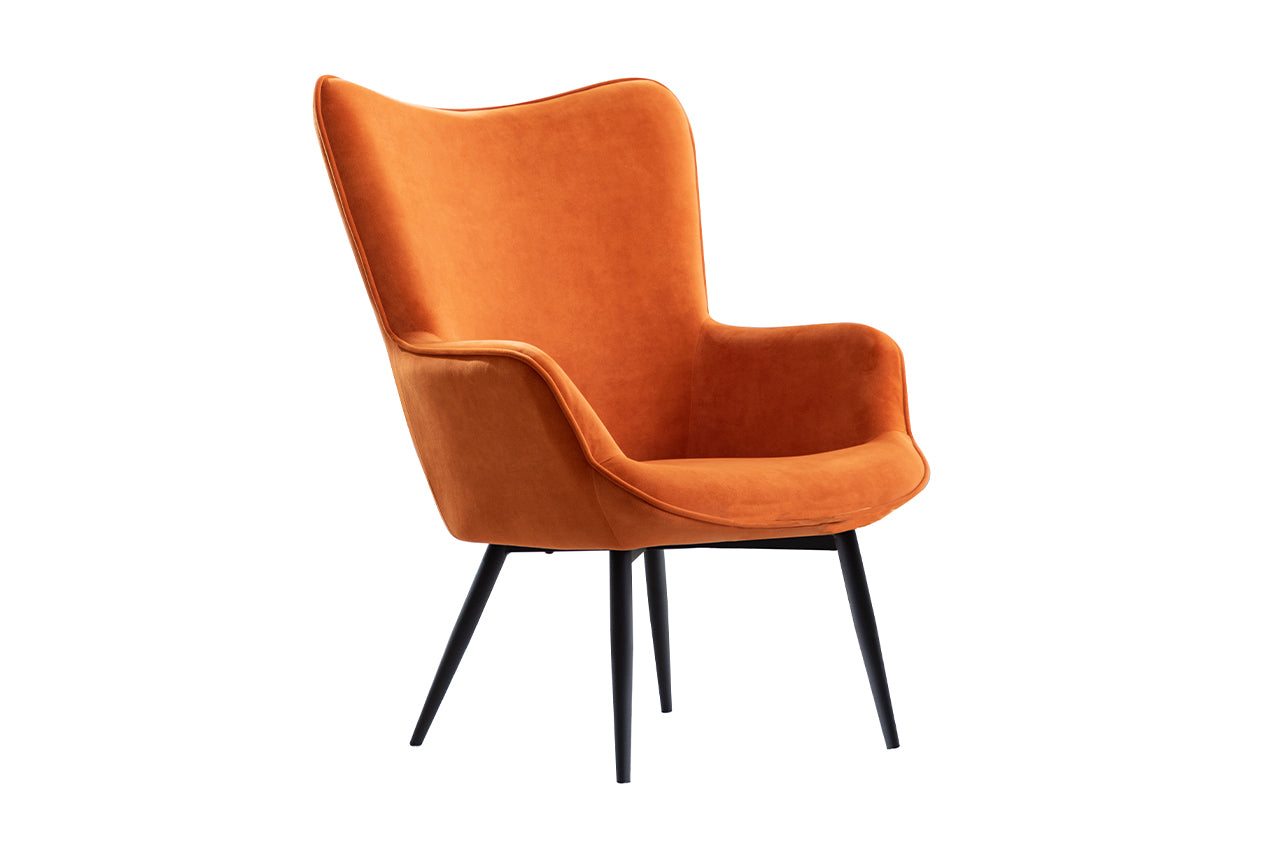 Eleanor Accent Chair Rust - Foy and Company