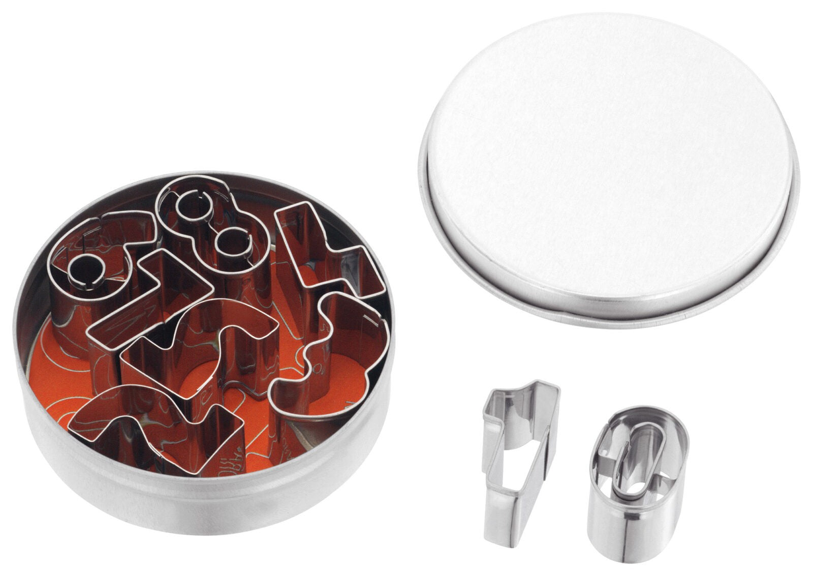 Judge Number Cutters Stainless Steel Small - Foy and Company