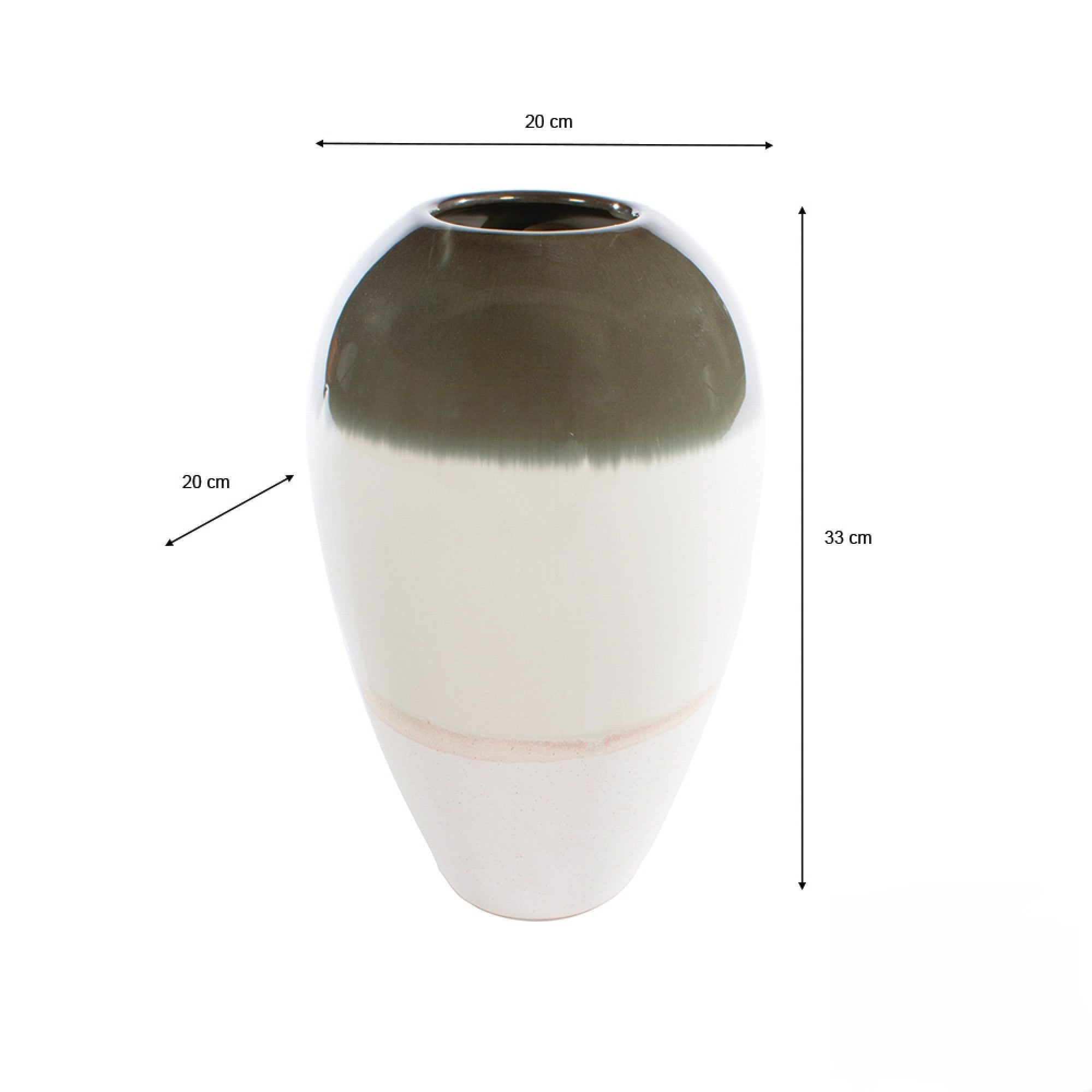 Capri Ceramic Vase - Foy and Company