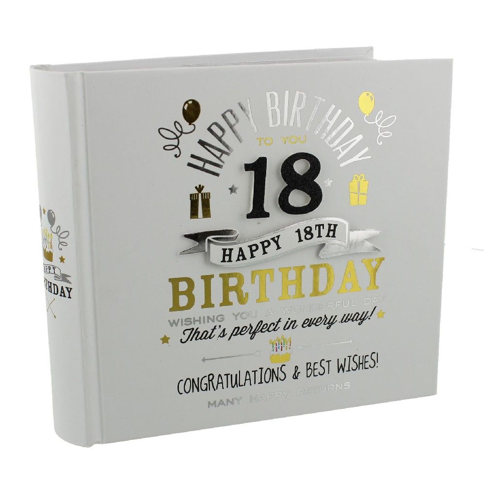 Signography 18th Birthday Photo Album - Foy and Company