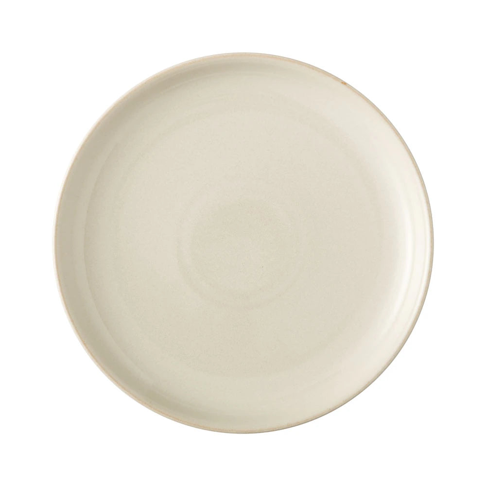 Denby Linen Coupe Dinner Plate - Foy and Company