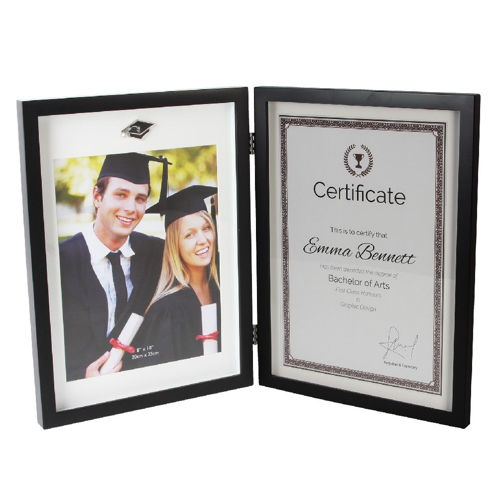Graduation Hinged Photo Frame Certificate Holder | Buy Online Foys.ie