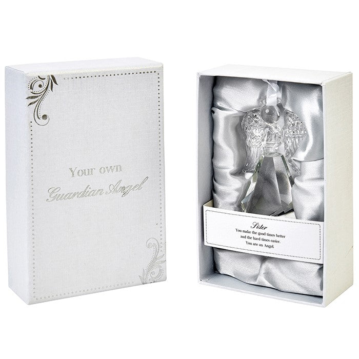 Guardian Angel Crystal Sister - Foy and Company