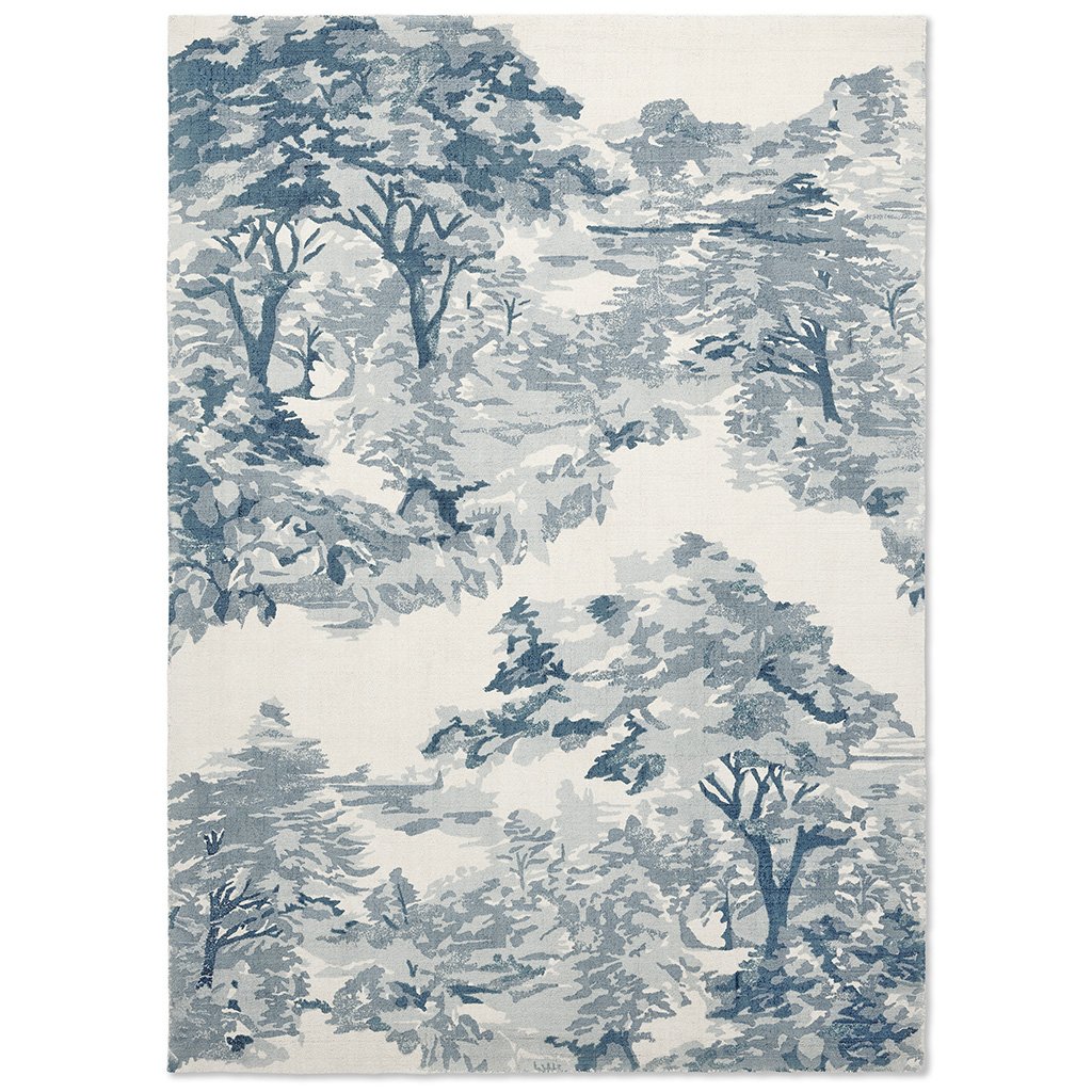 Ted Baker Landscape Toile Rug Light Blue | Rugs | Foys.ie - Foy and Company