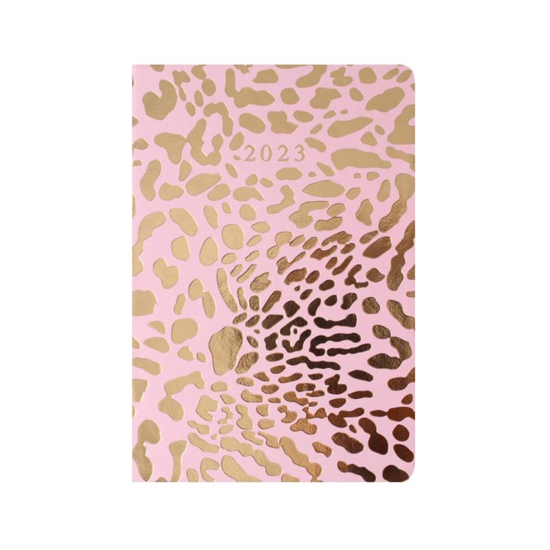 Diary A5 DAP Leopard print - Foy and Company