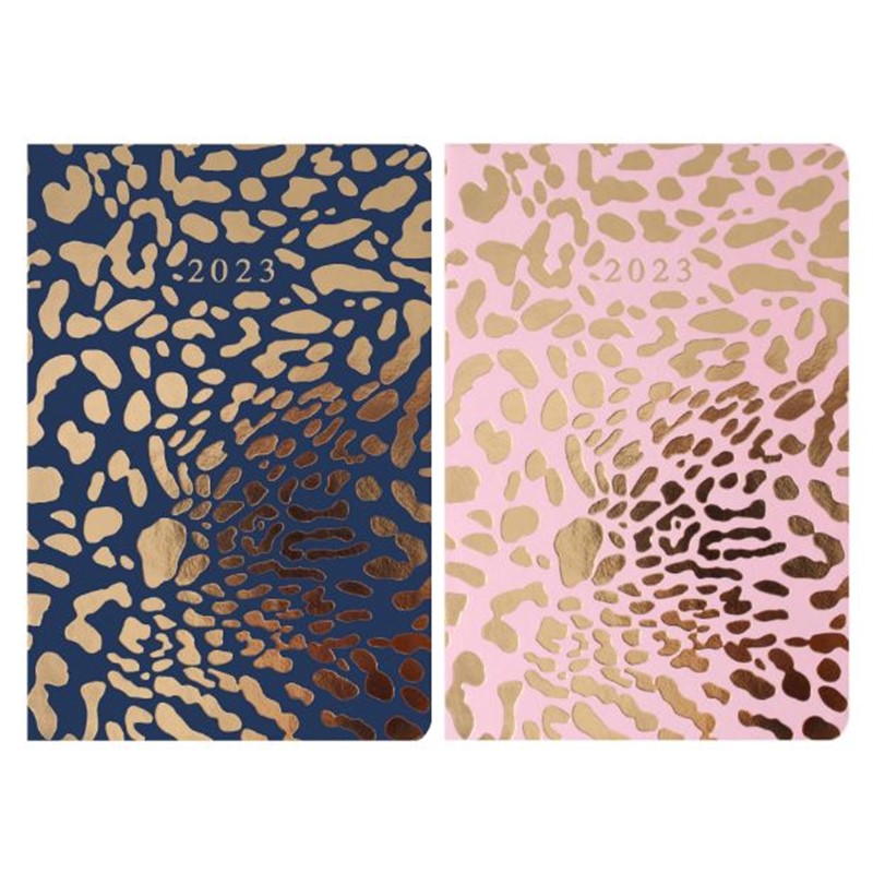 Diary A5 DAP Leopard print - Foy and Company
